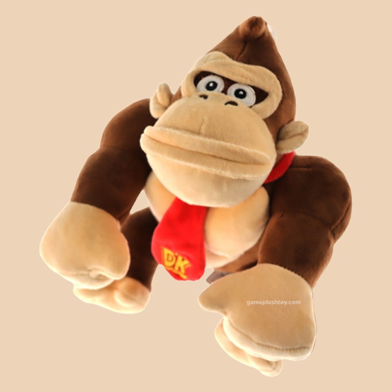 Classic Fun with Donkey Kong Jr.: Plush Stuffed Animal and Monkey Toy ...