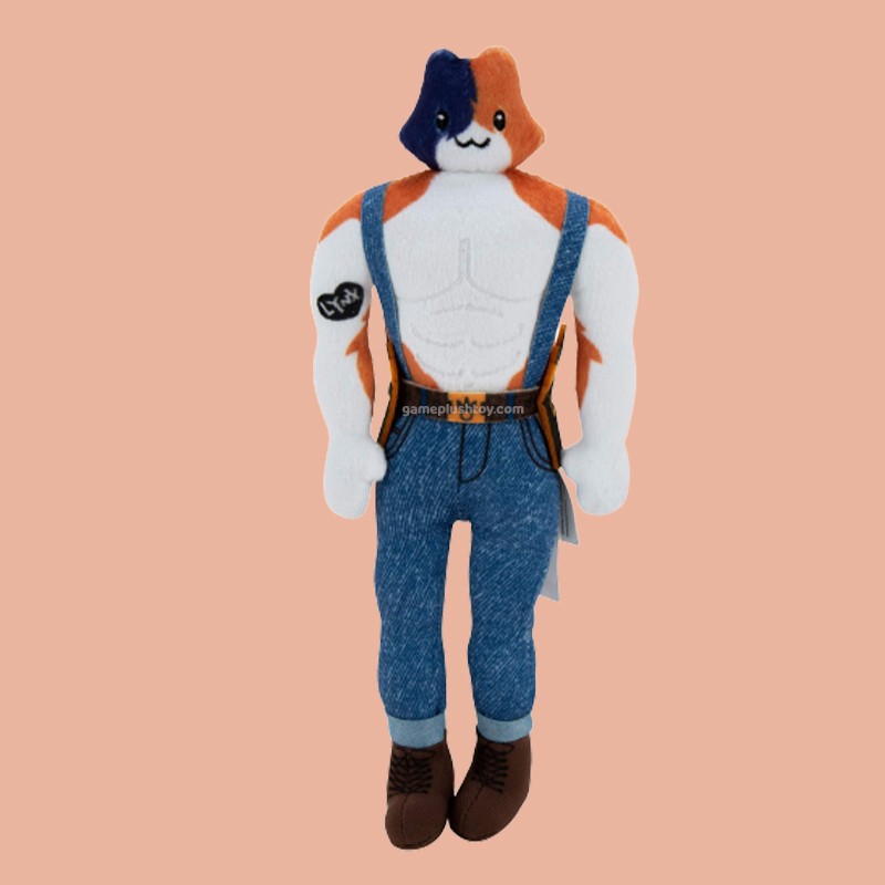 Custom Made Demon Slayer Fortnite Meowth Plush For Meowscles Plush Fans ...