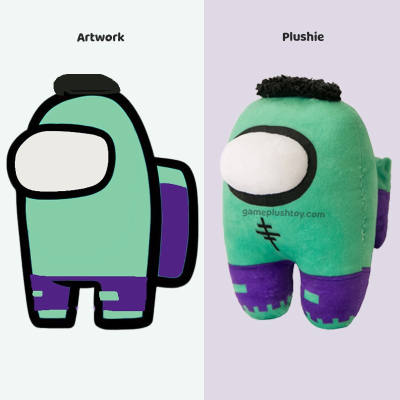 Custom Among us Character Plush Best Gifts For Among Us Gamers