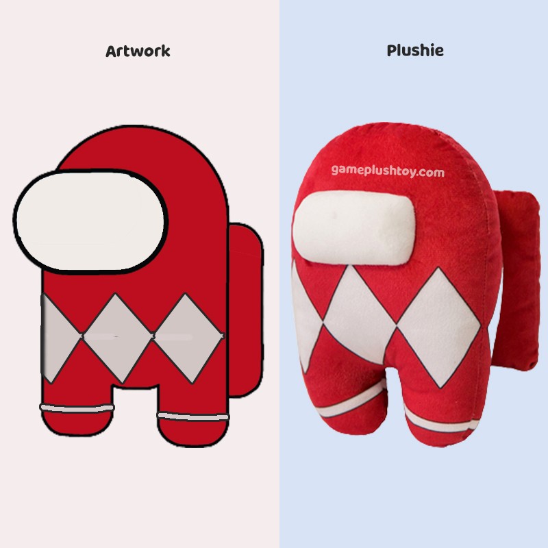 Custom Among us Character Plush Best Gifts For Among Us Gamers