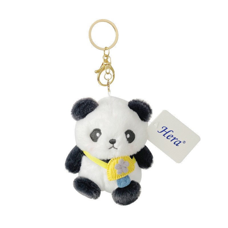 Get Your Custom Plush Keychain & Fluffy Panda Keyring – Adorable ...
