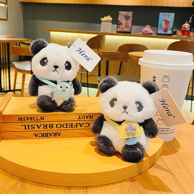 Get Your Custom Plush Keychain & Fluffy Panda Keyring – Adorable ...