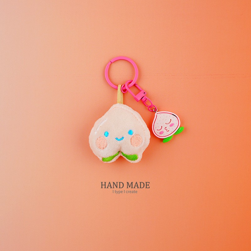 Design Your Own Cute and Kawaii Plush Keychain: Custom Keyring Creations