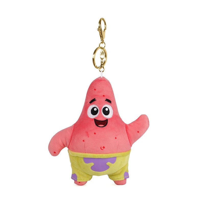 Custom Fluffy Keychain: SpongeBob Keychain Plush & Plush SpongeBob ...