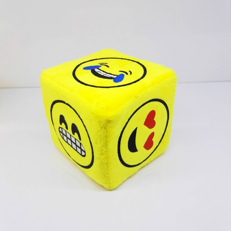 Custom Printed Keychains for Him | Emoji Cube Plush & Personalized ...