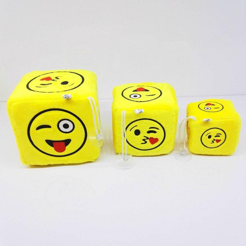 Custom Printed Keychains for Him | Emoji Cube Plush & Personalized ...