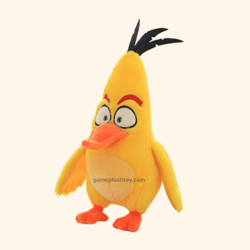 Build Mascot Toy as Angry Bird Chuck Plush Customize Plush Toy For ...