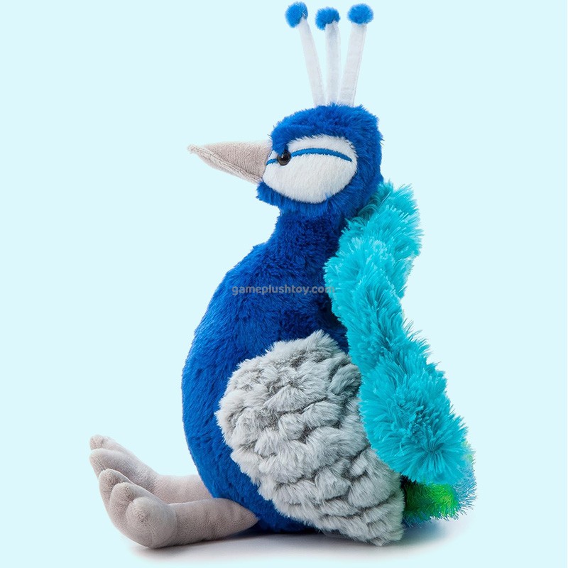 peacock stuffed animal stuffed peacock peacock plush