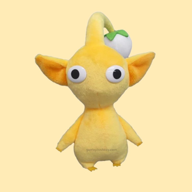 Custom Yellow Pikmin Plush Doll | Handmade Stuffed Toy | Perfect Gift ...