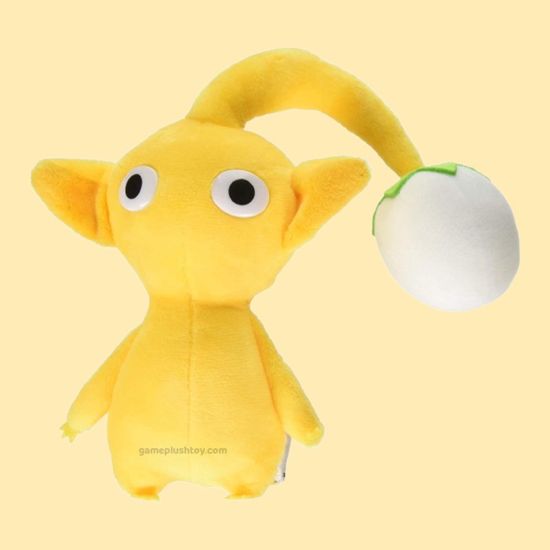 Custom Yellow Pikmin Plush Doll | Handmade Stuffed Toy | Perfect Gift ...