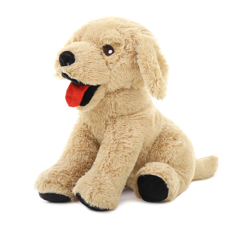 Labrador Stuffed Animal Toy Sensory Training Plushie Hide And Seek Plush