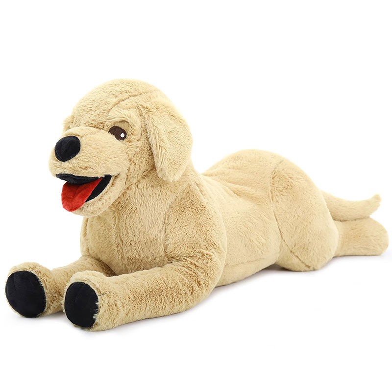 Labrador Stuffed Animal Toy Sensory Training Plushie Hide And Seek Plush