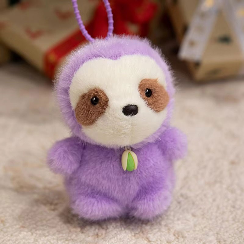 Cute 9cm Plush Keychain Mini Stuffed Keyring Gift Custom Plush Bag Filler