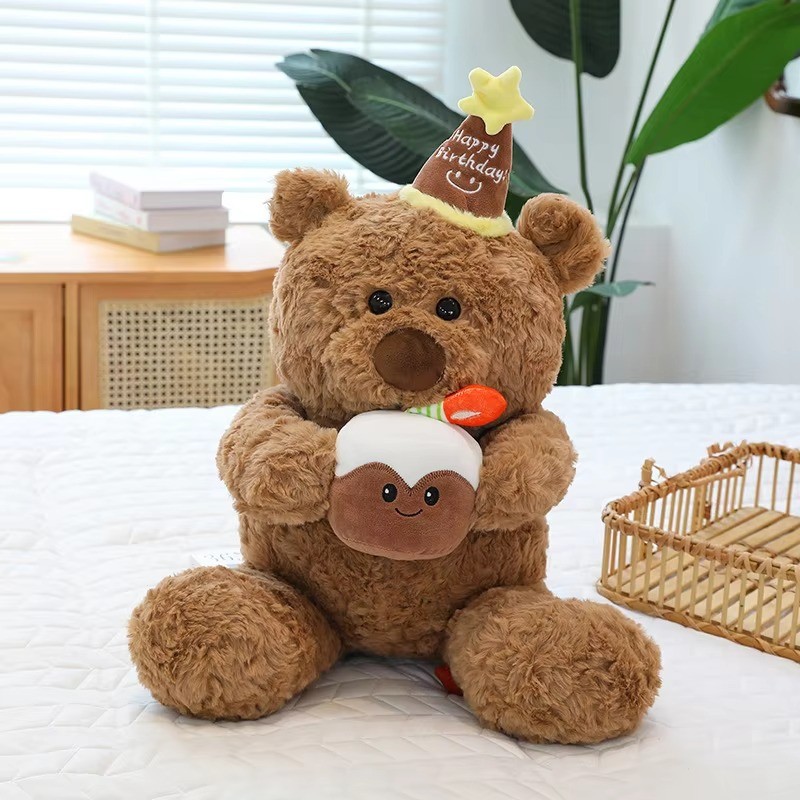 Teddy Bear Plush Birthday Plush Gifts Custom Plush Toys