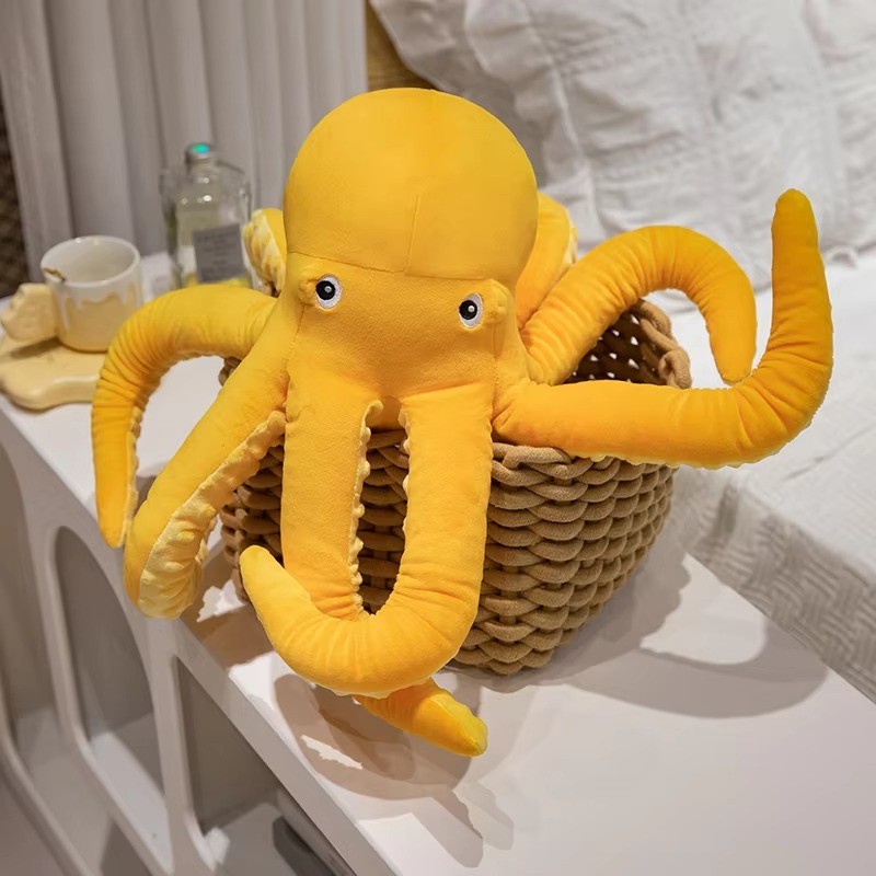 Octopuses Stuffed Plush Toy Eco-Friendly Stuffed Animals Stuffed ...