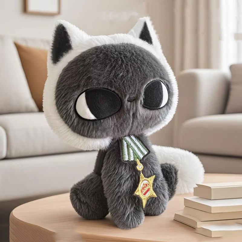 Muñecos de peluche de gato, muñecos de peluche personalizados